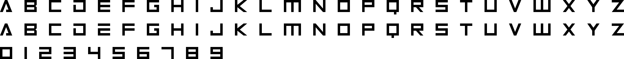 Android 101 Font - MakersType